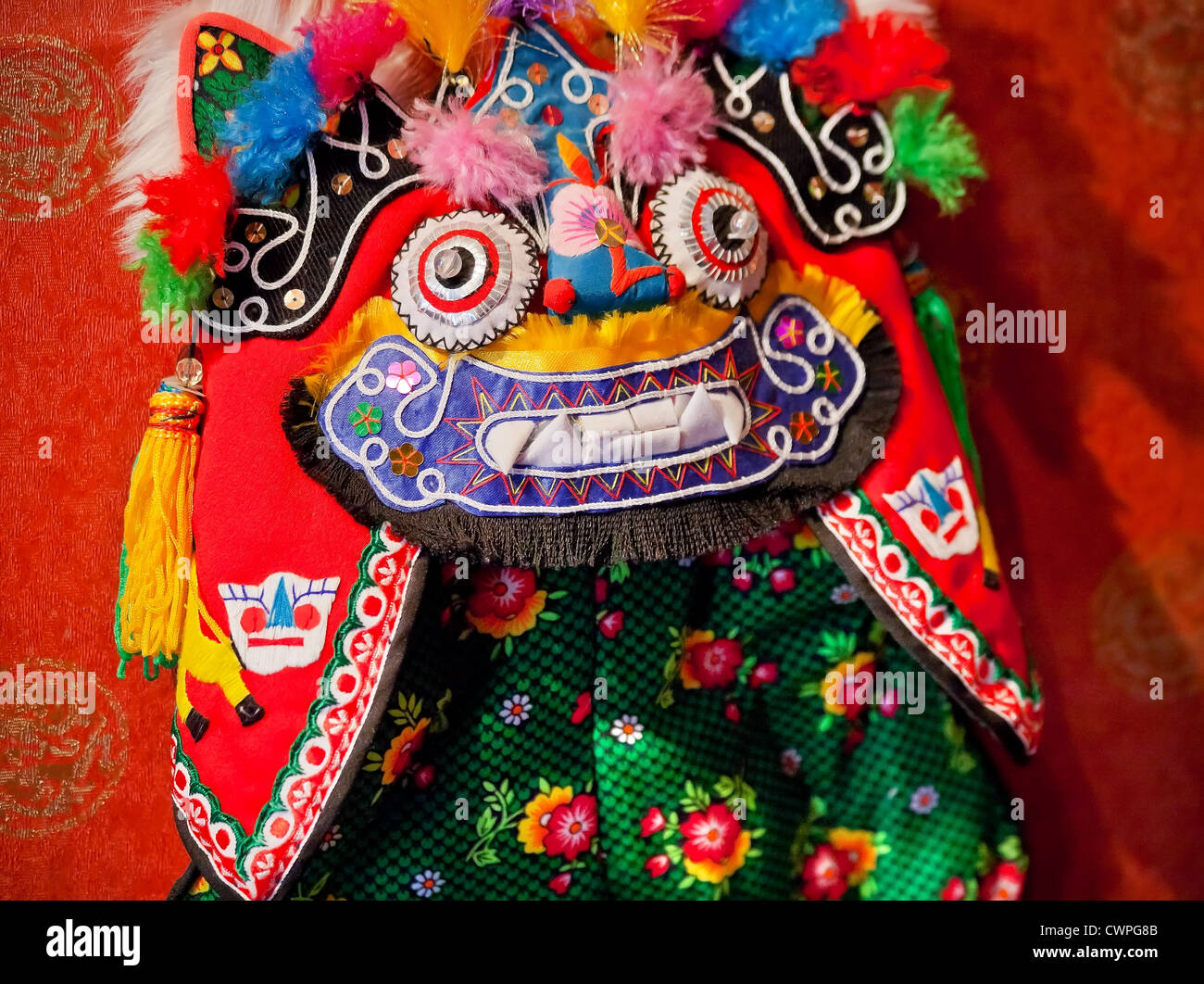 Chinese Colorful Souvenir Puppet Dragon Beijing, China Stock Photo - Alamy