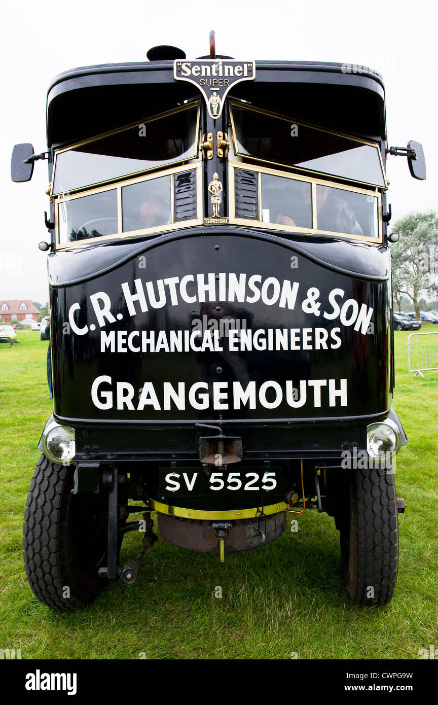 A Sentinel Super steam driven vehicle Stock Photo - Alamy