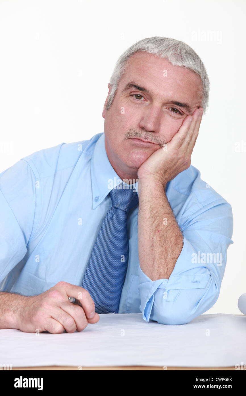 Boring man hi-res stock photography and images - Alamy
