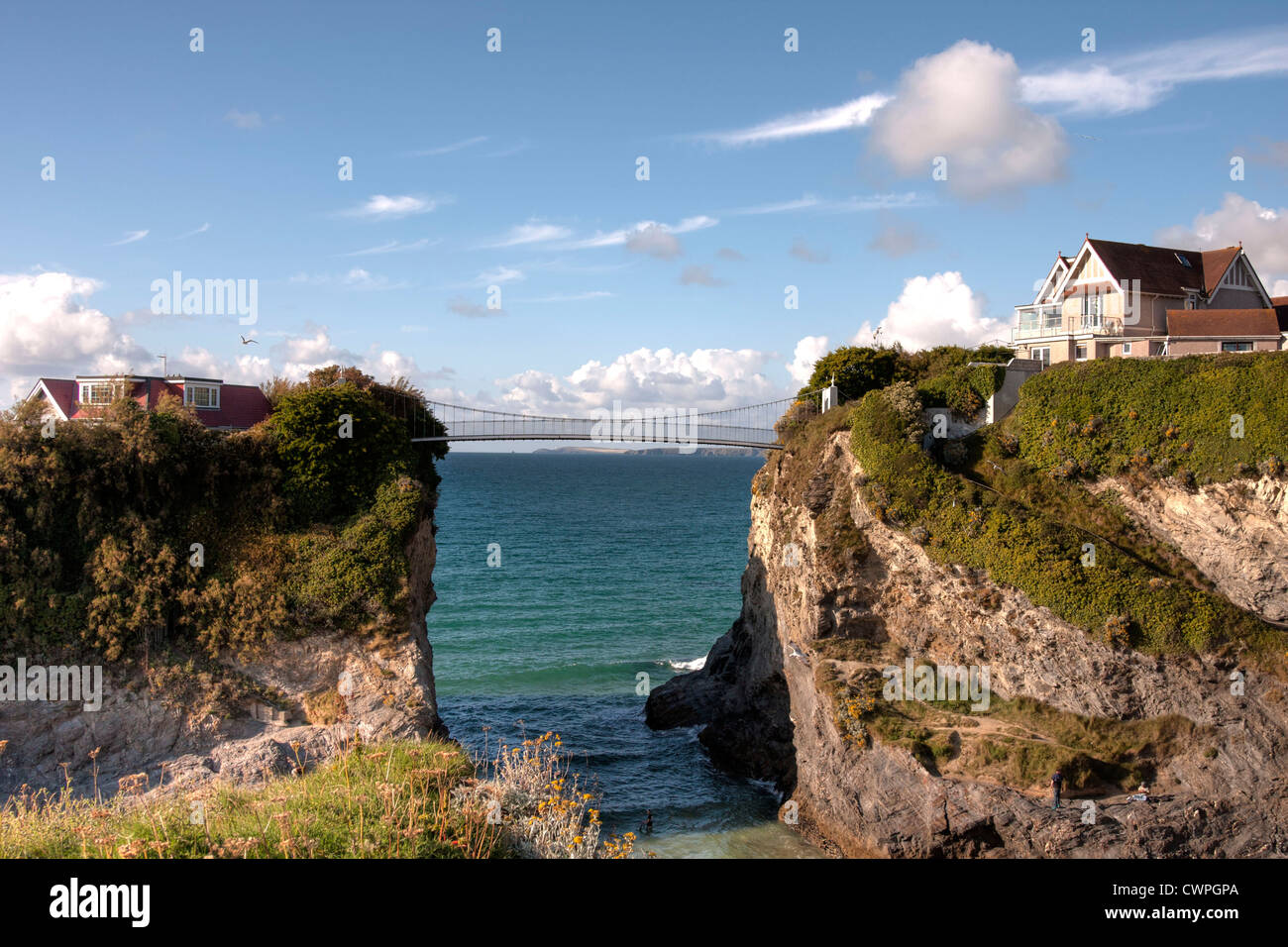 Landscape photograph of Bedrunathan steps in Cornwall Stock Photo - Alamy