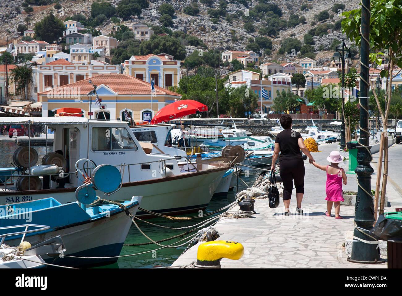 Symi greece hi-res stock photography and images - Alamy