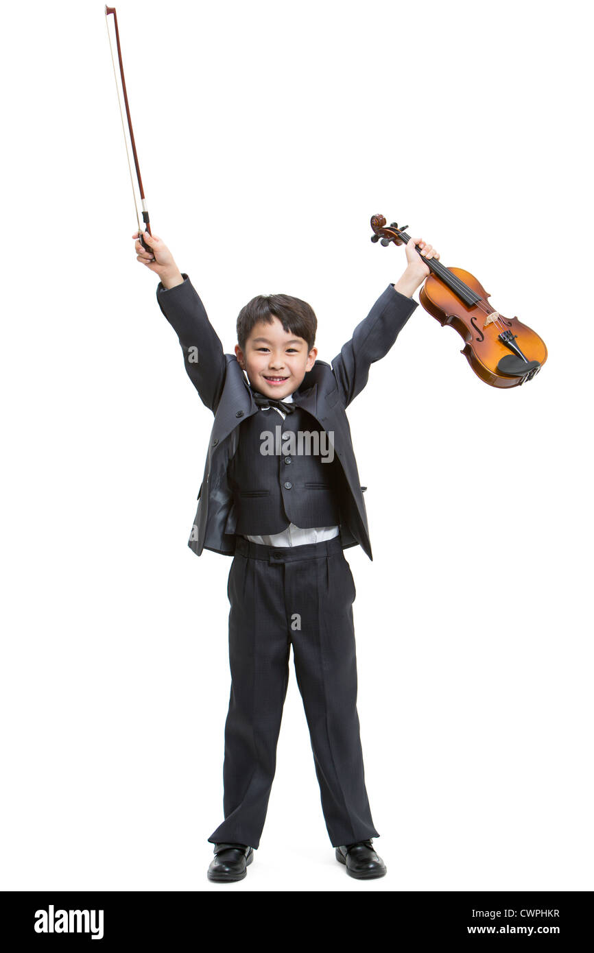 Boy violin china hi-res stock photography and images - Alamy