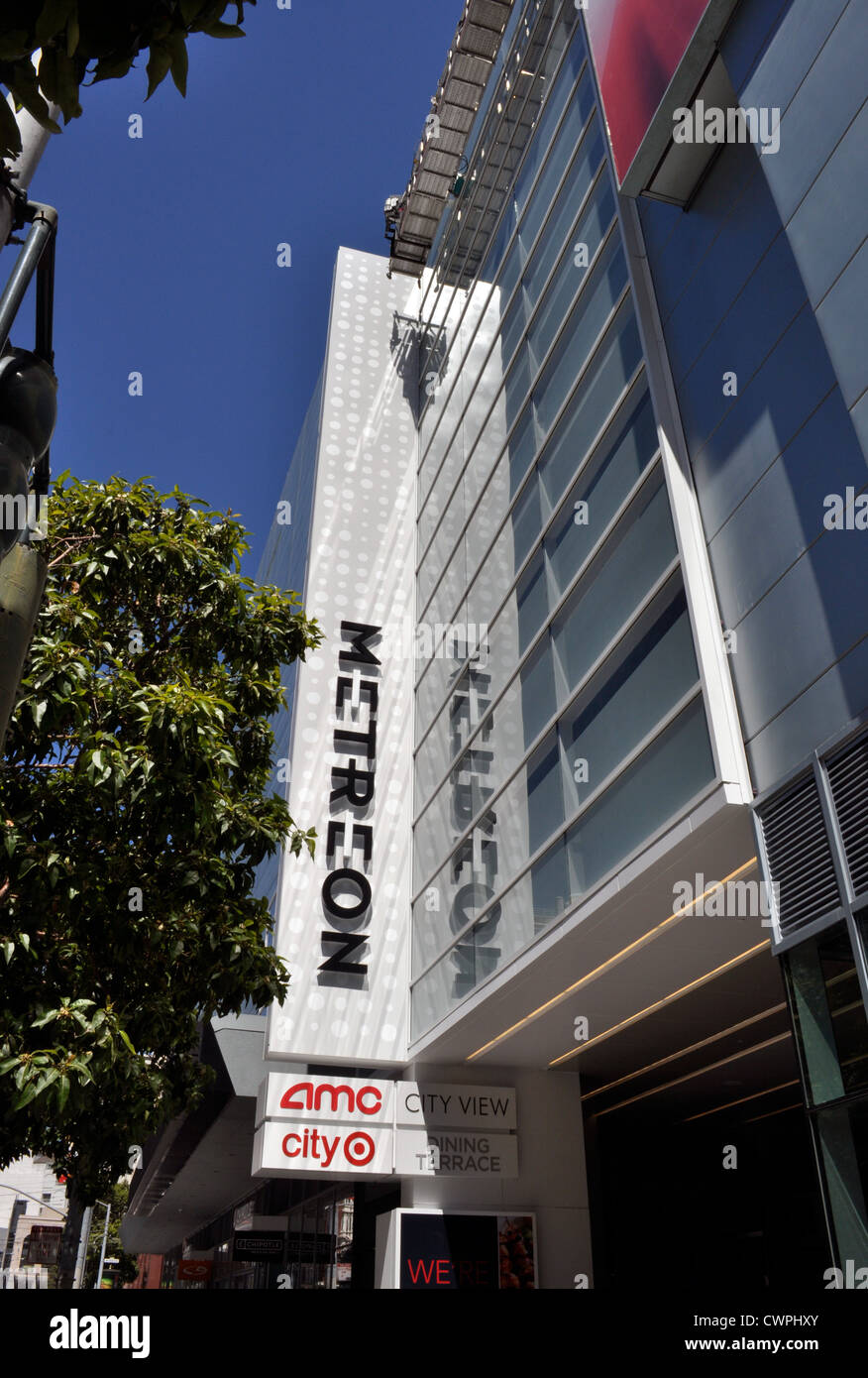 Metreon shopping center, AMC San Francisco; California; USA Stock Photo ...