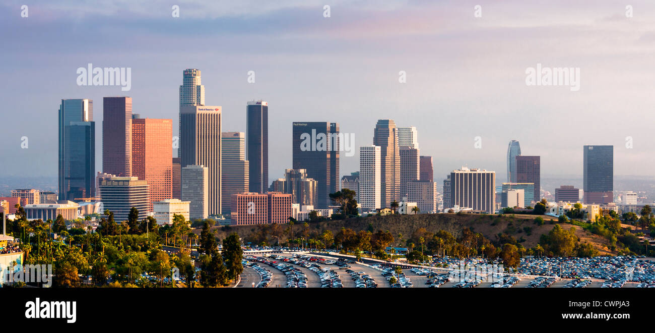Los angeles skyline hi-res stock photography and images - Alamy