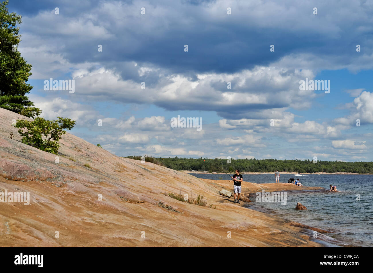 Summer at Killbear Park Stock Photo - Alamy