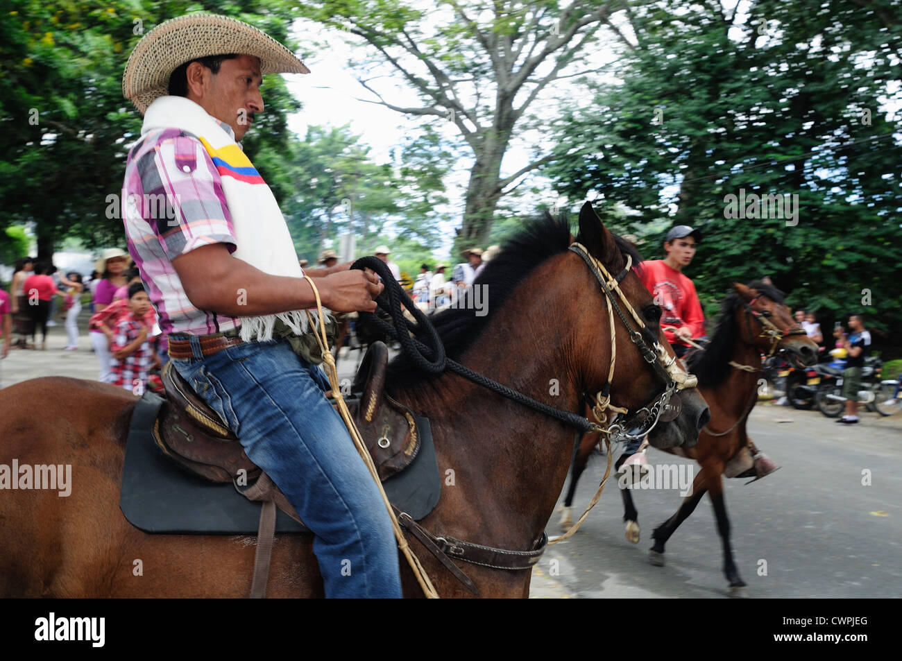 " Cabalgata- Festival del Sanjuanero Huilense " in RIVERA . Department ...