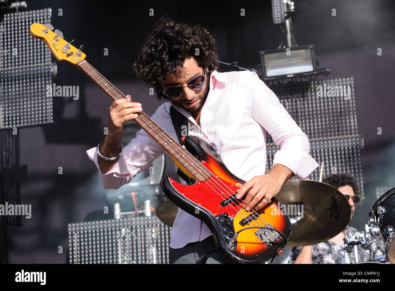 MADRID, SPAIN - JUNE 23: Mercury Rev band performs at Dia de la Musica ...