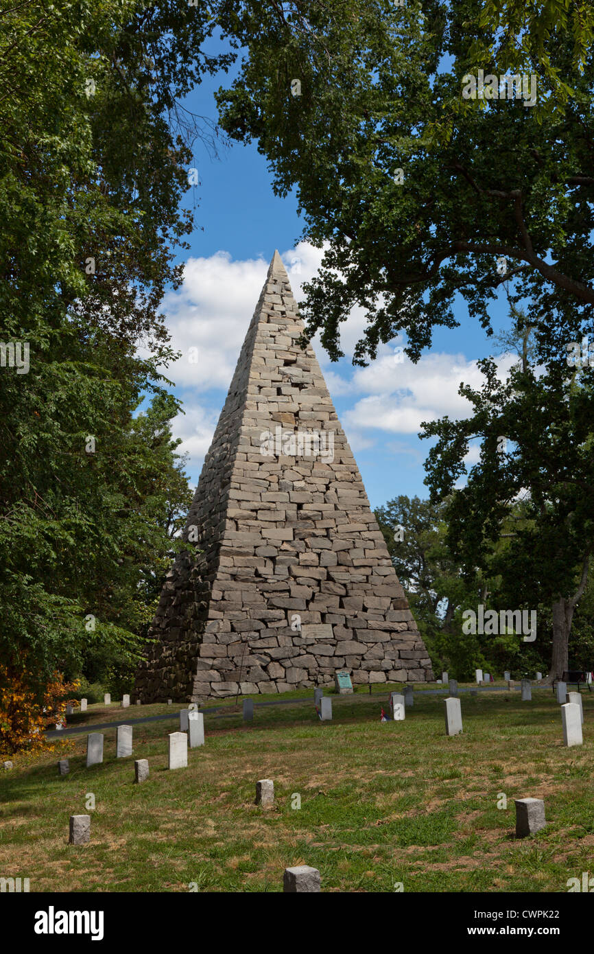 Confederate pyramid hi-res stock photography and images - Alamy