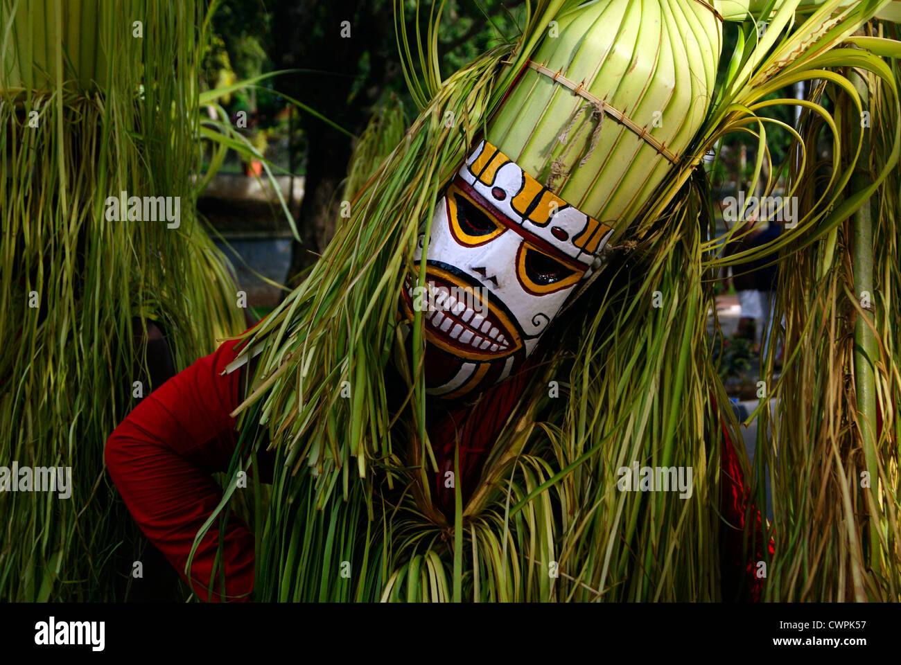 Funny Traditional folk Arts on the Onam Festival Procession conducted ...