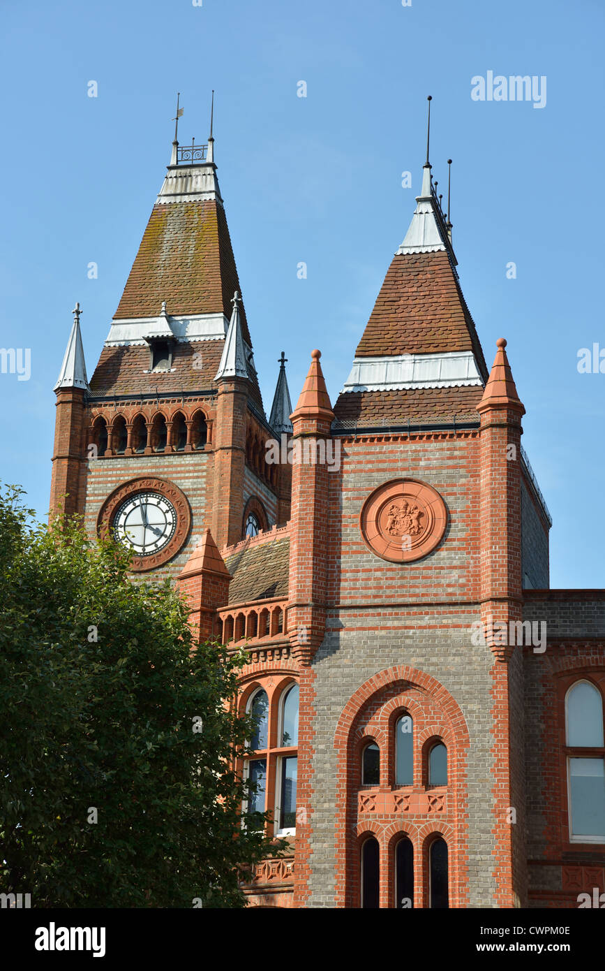 Reading Museum and Town Hall, Friar Street, Reading, Berkshire, England ...