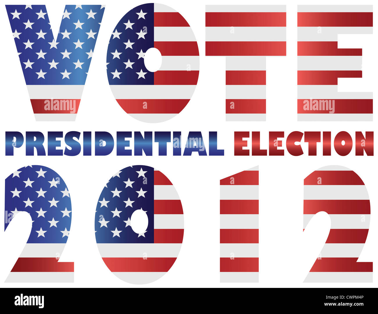 American election 2012 hi-res stock photography and images - Alamy