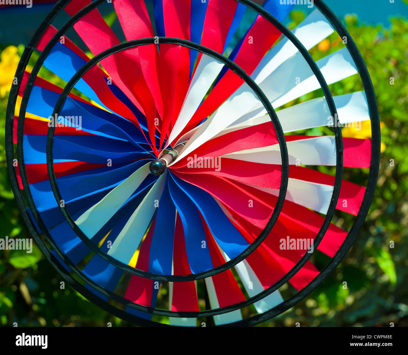 Multi wheel cloth windmill Stock Photo - Alamy