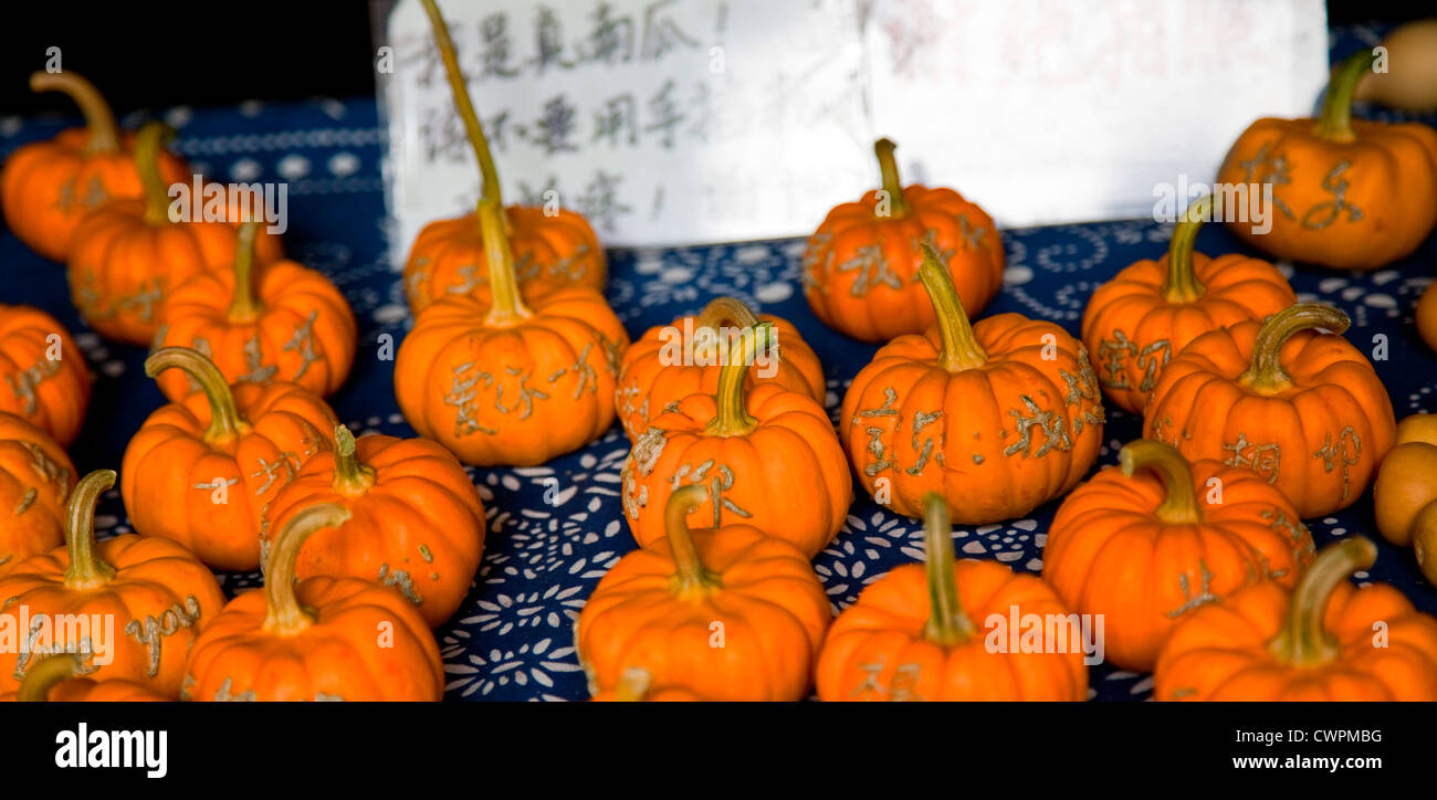 China pumpkins hi-res stock photography and images - Alamy