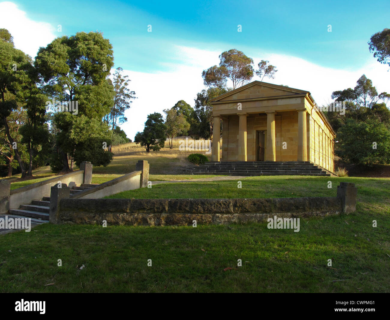 Acanthe, the Greek revival style museum built by Lady Jane Franklin in ...