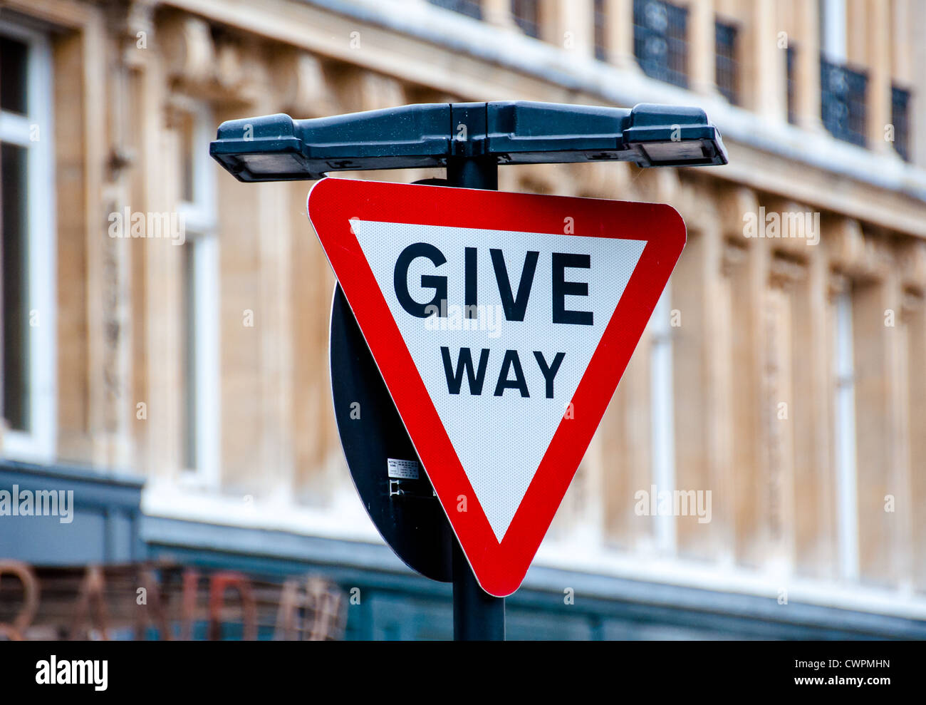 Give Way Sign High Resolution Stock Photography and Images - Alamy