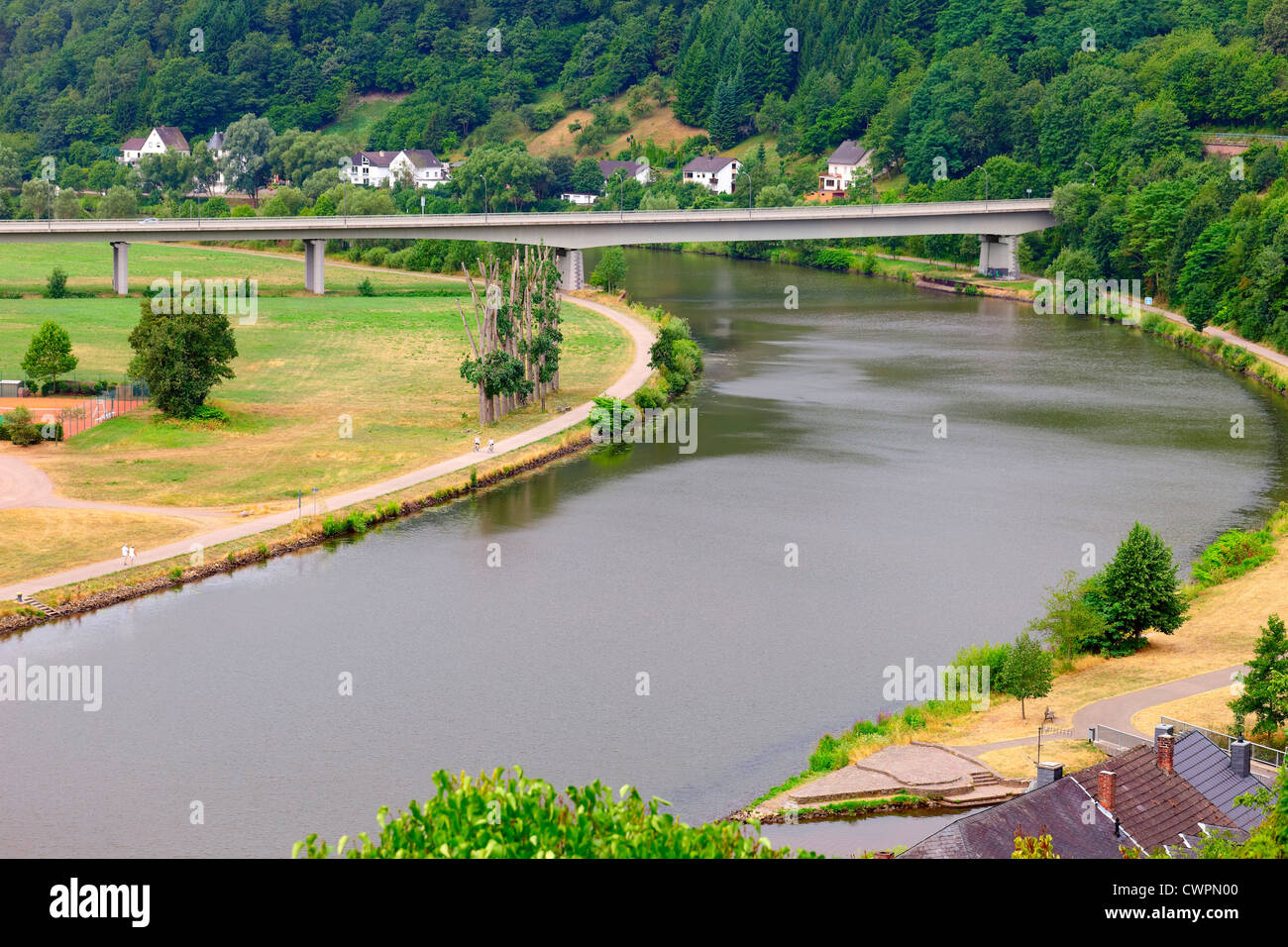 River saar saar saar valley hi-res stock photography and images - Alamy
