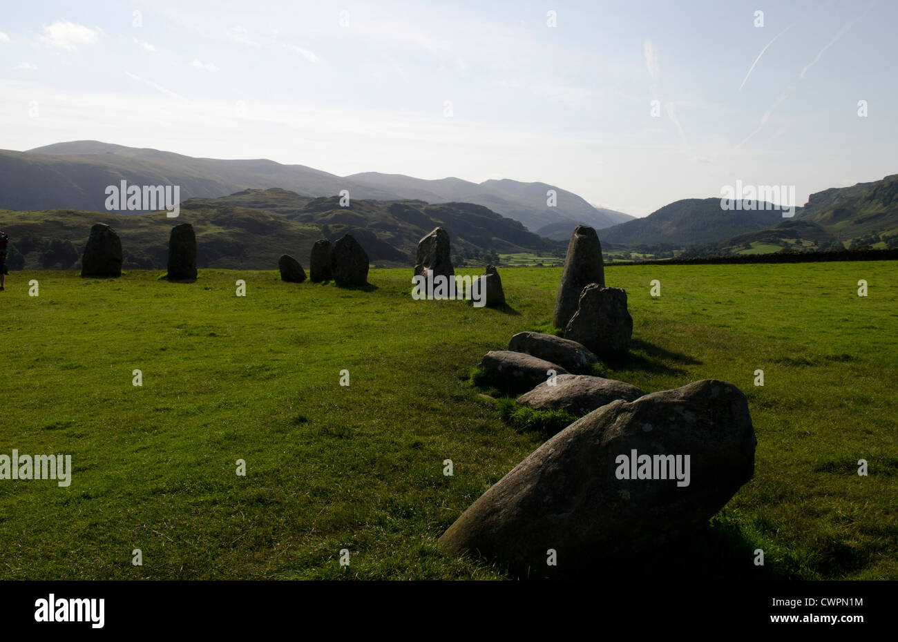section of Castlerigg stone circle Stock Photo - Alamy