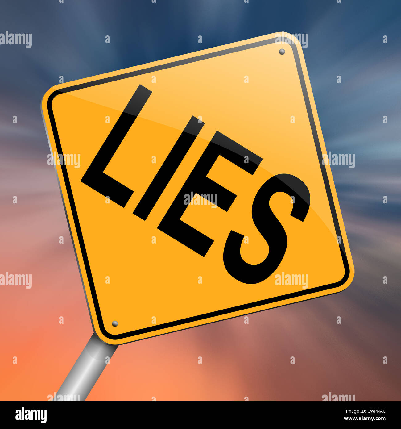 Telling a lie concept hi-res stock photography and images - Alamy