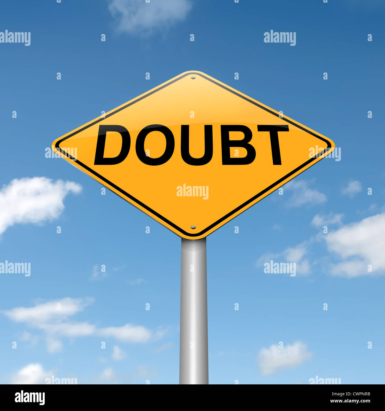 Hesitation illustration hi-res stock photography and images - Alamy