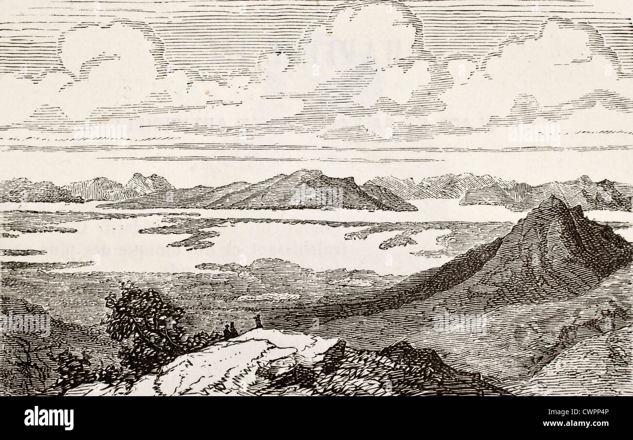 Utah landscape drawing hi-res stock photography and images - Alamy