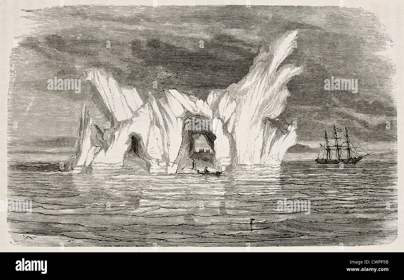 Iceberg underwater drawing hi-res stock photography and images - Alamy