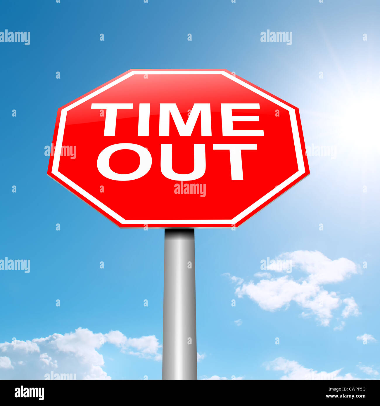 Time out concept Stock Photo - Alamy