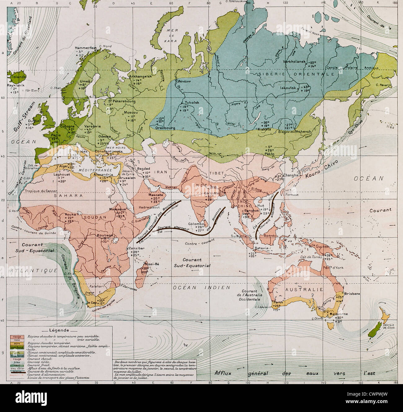 6th Grade World Climate Maps