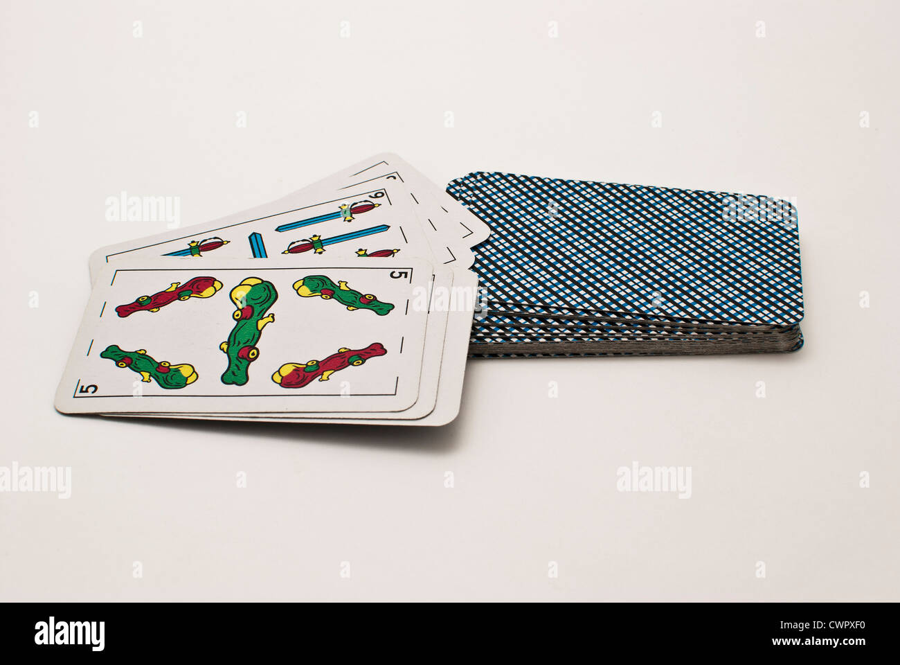 Spanish cards hi-res stock photography and images - Alamy