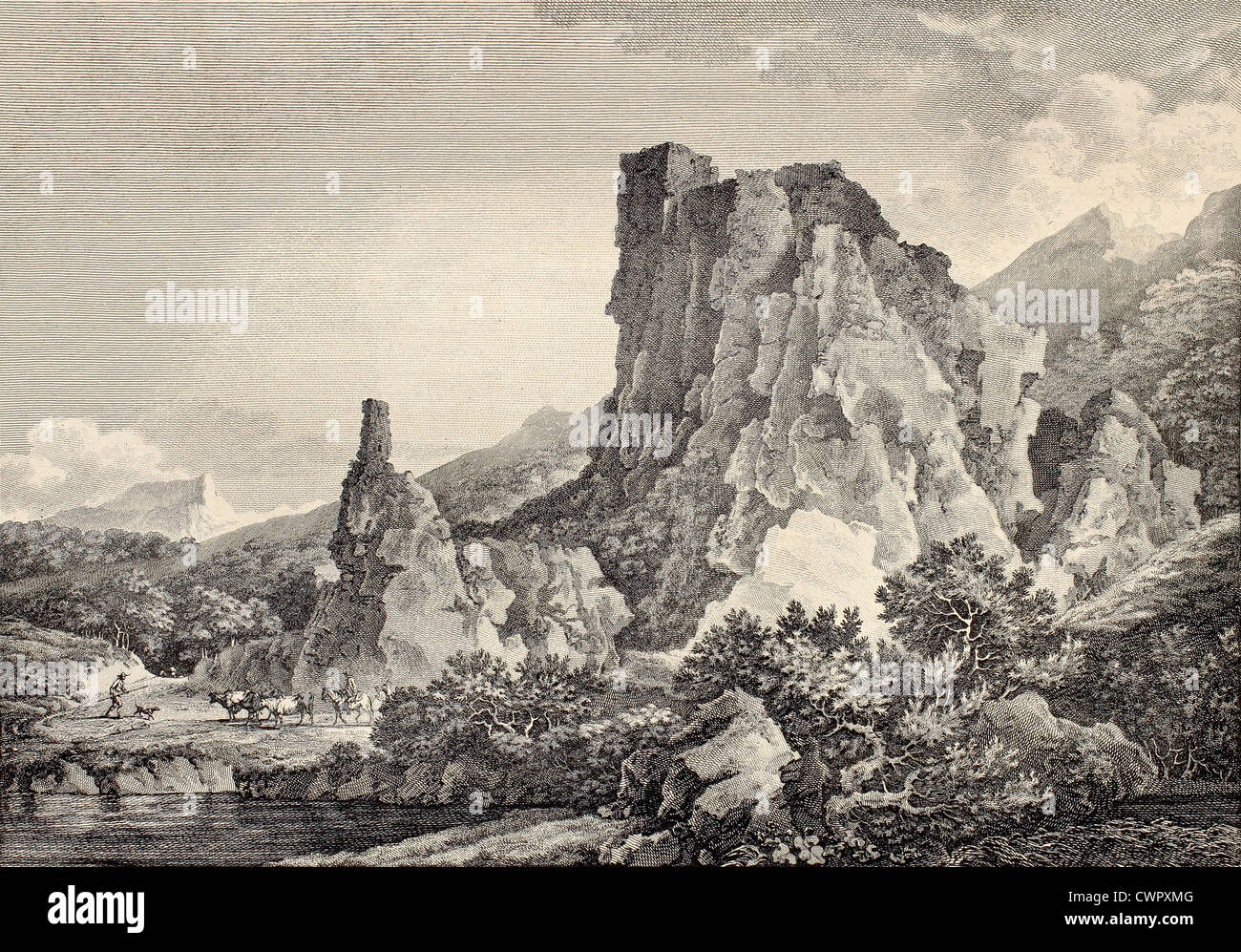 Favarotta rock, north Sicily coast Stock Photo - Alamy