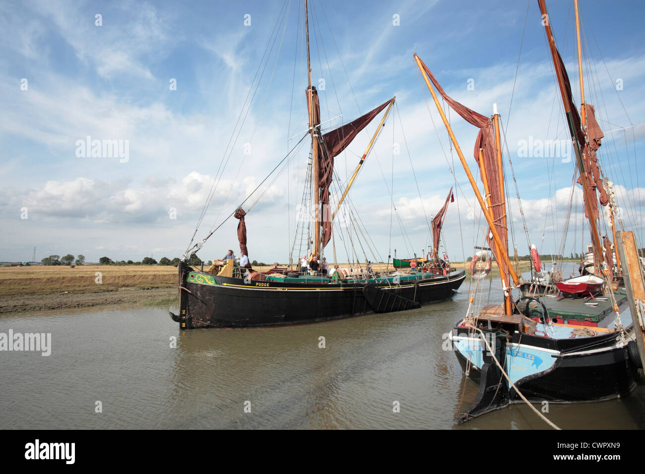 Sailing barge pudge hi-res stock photography and images - Alamy