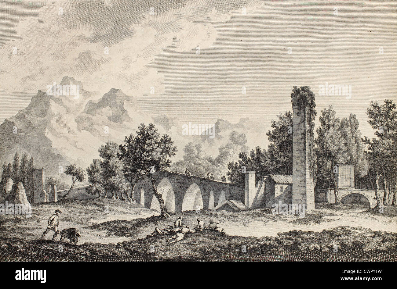 Ponte Ammiraglio (Admiral's bridge) in Palermo, Sicily Stock Photo - Alamy