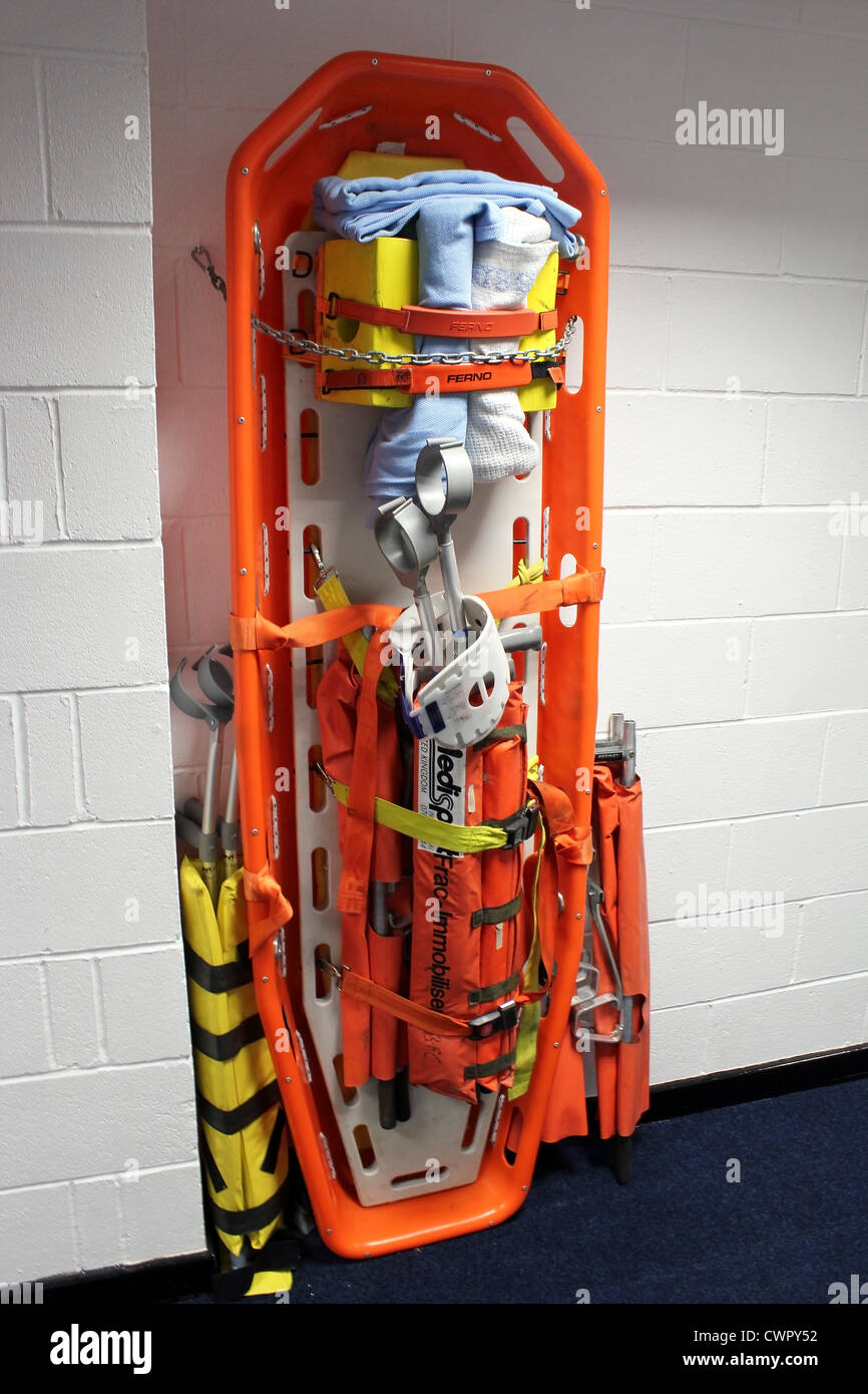 Stretcher football game hi-res stock photography and images - Alamy