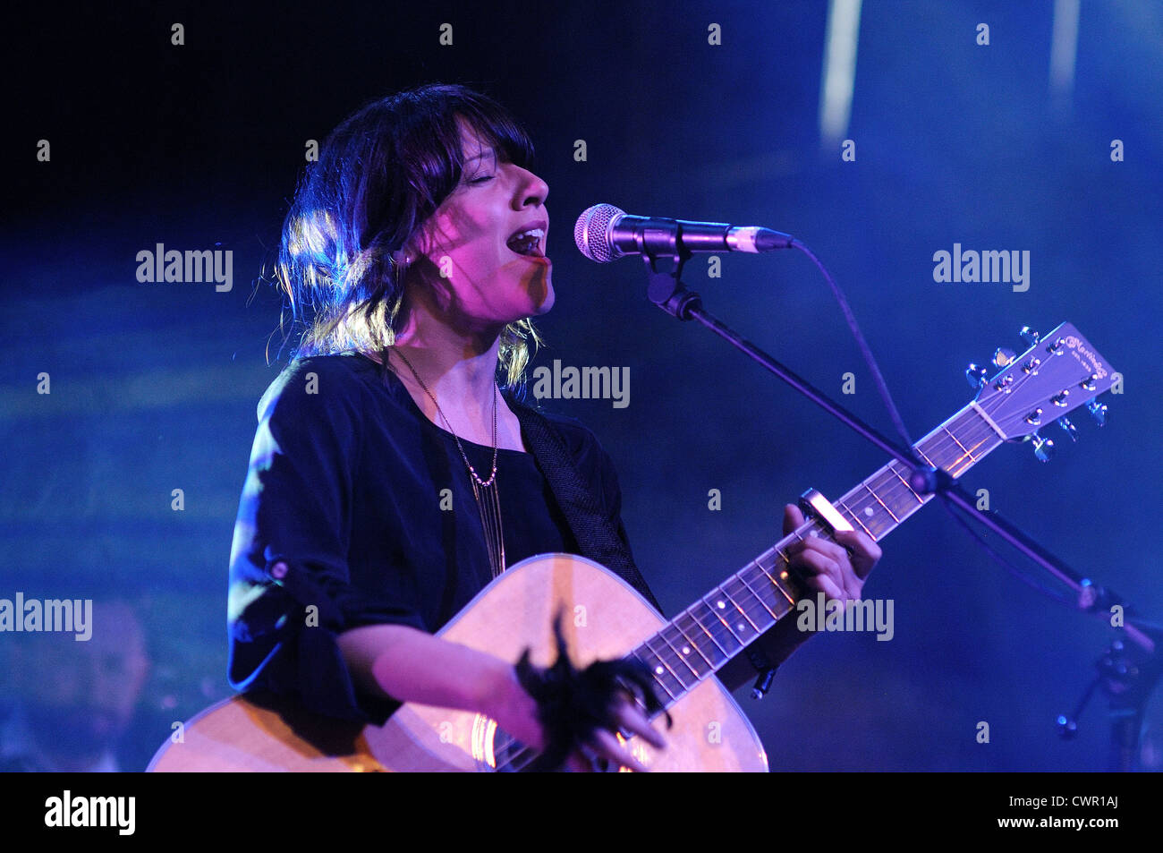 MADRID, SPAIN - JUNE 22: Jane Joyd band performs at Dia de la Musica ...