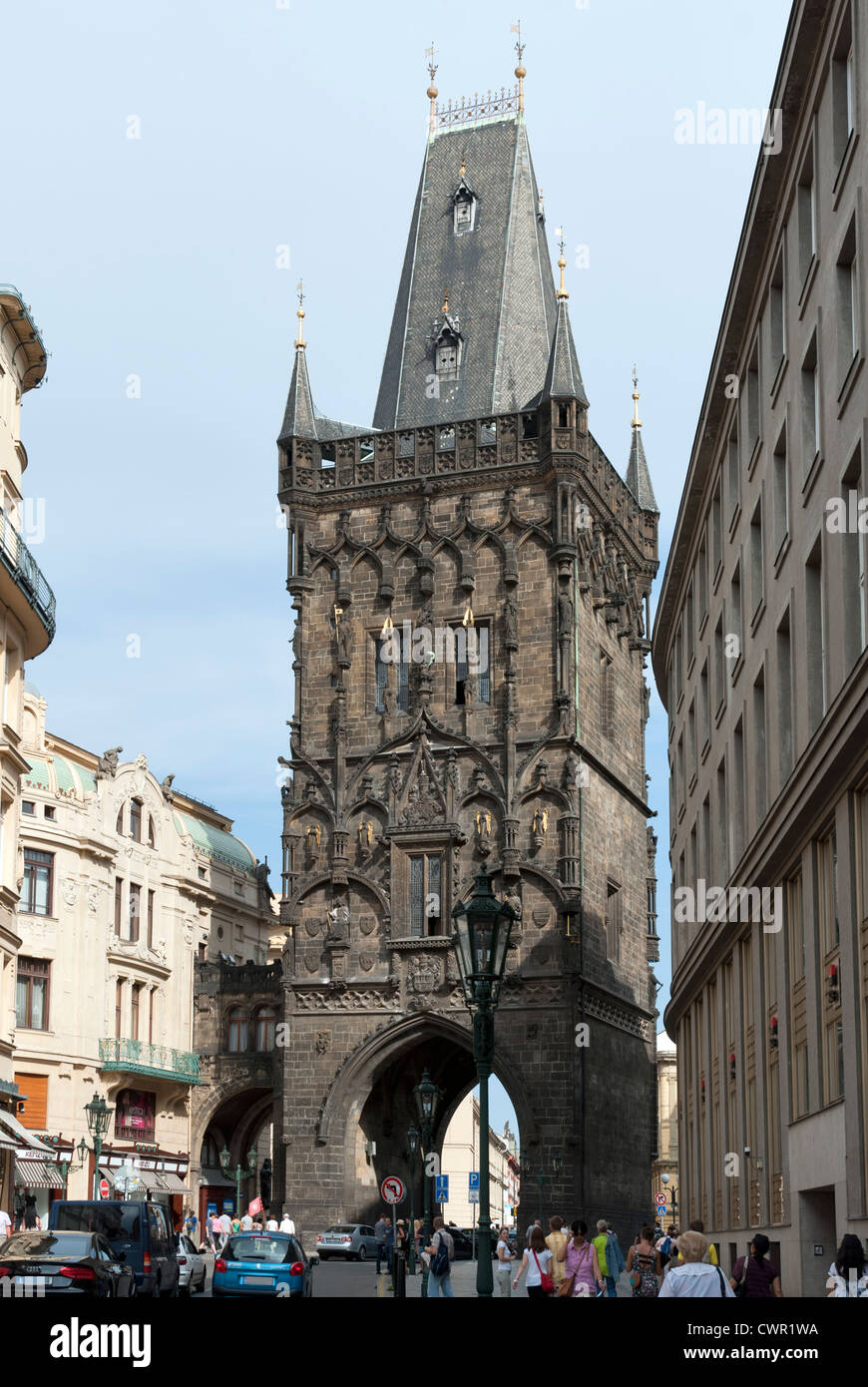 Powder tower prasna brana prague hi-res stock photography and images - Alamy