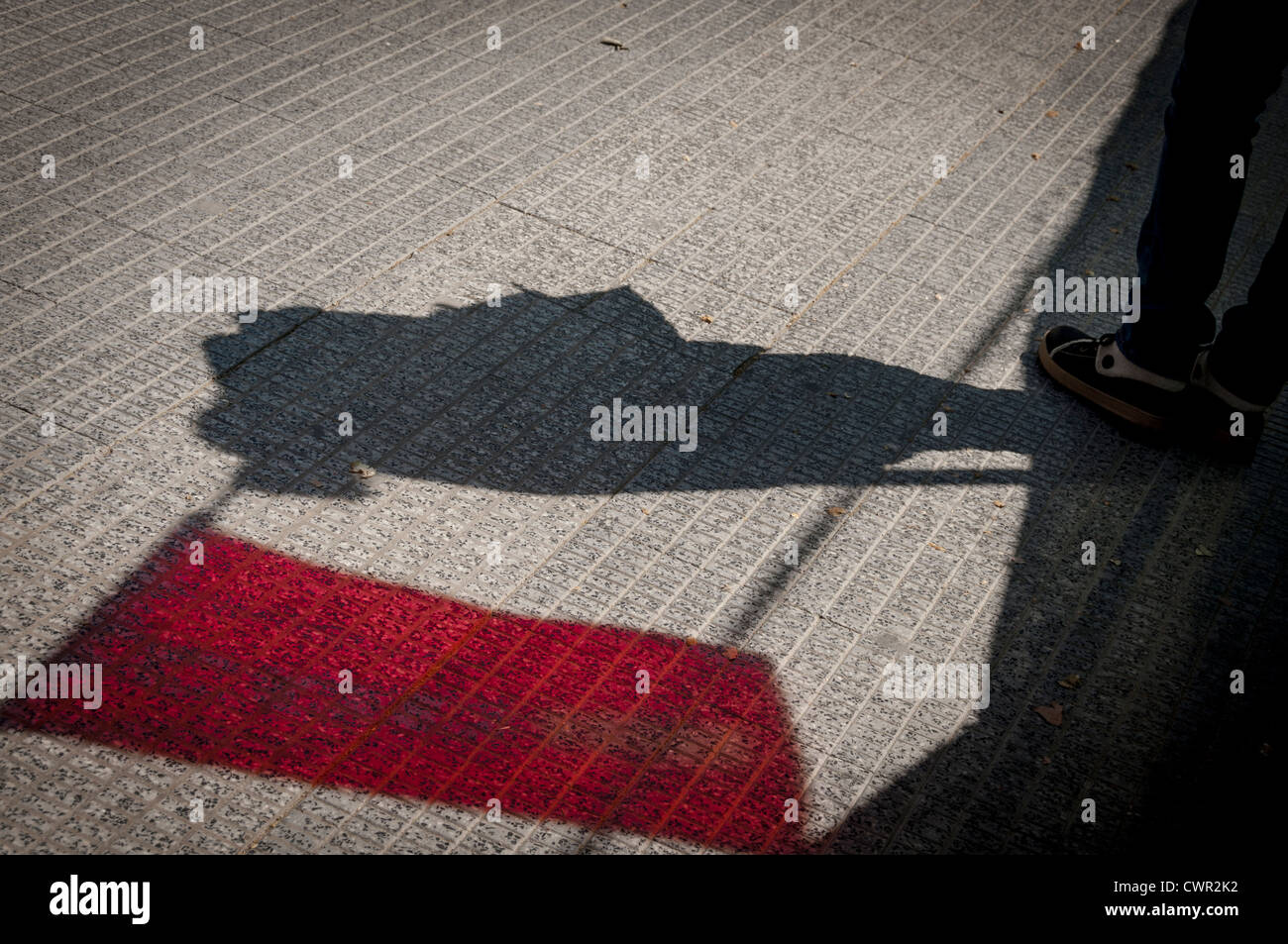 Shadow flag hi-res stock photography and images - Alamy