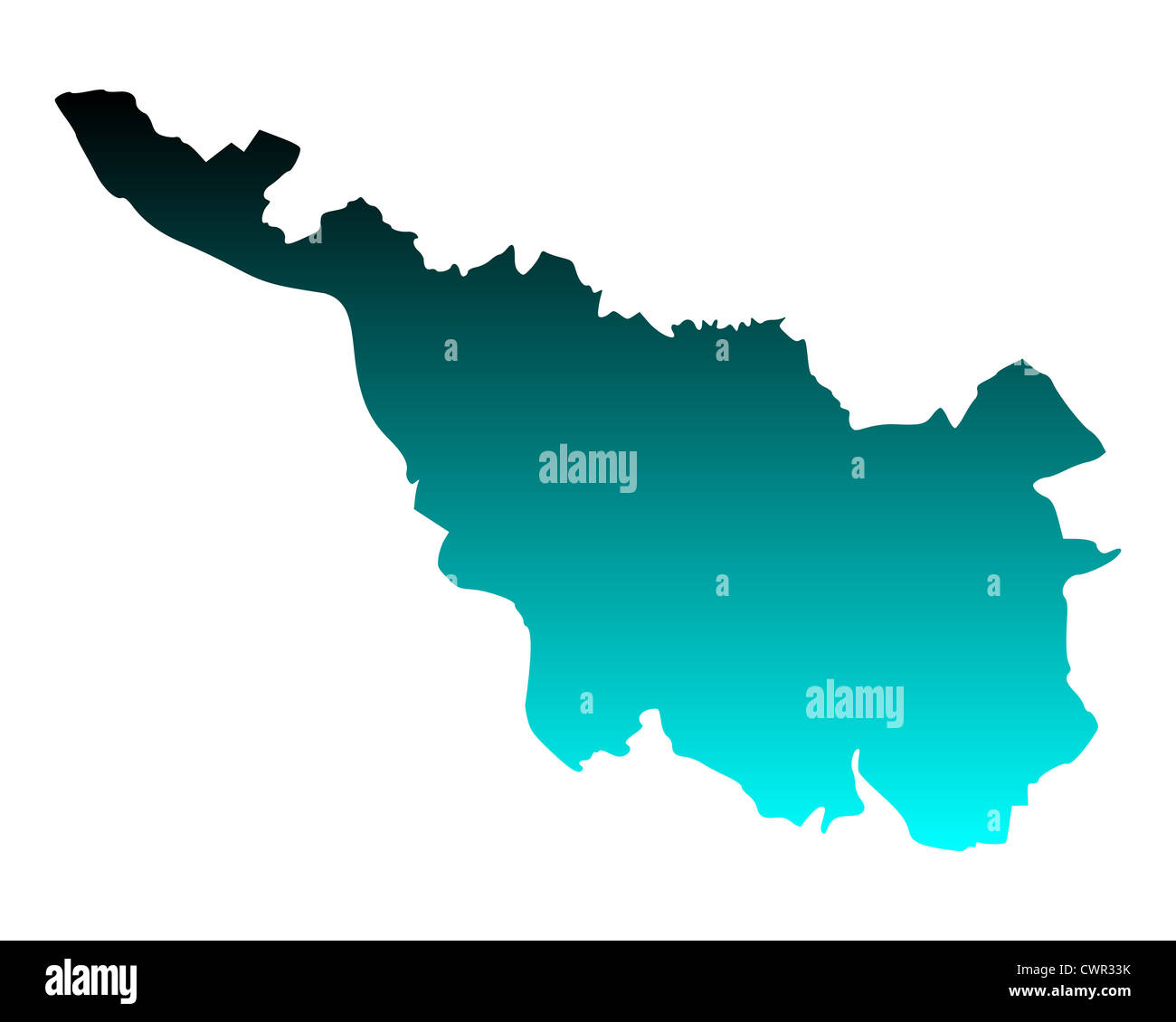 Map of Bremen Stock Photo - Alamy