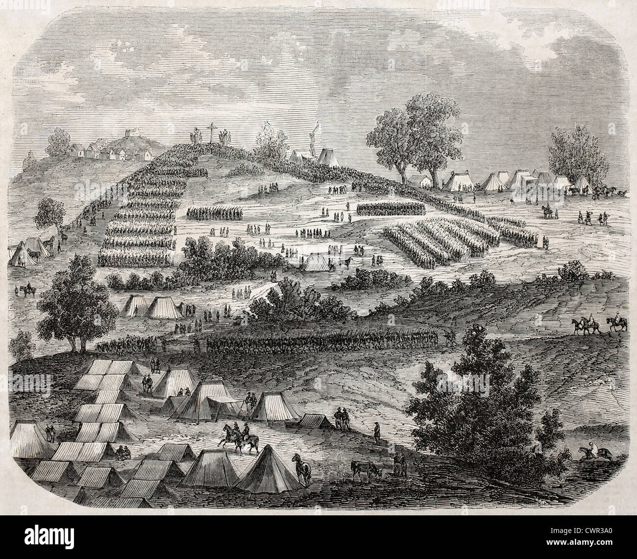 First stone laid ceremony in Fort Napoleon Stock Photo - Alamy