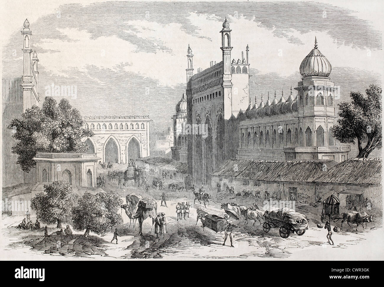 Lucknow illustration hi-res stock photography and images - Alamy