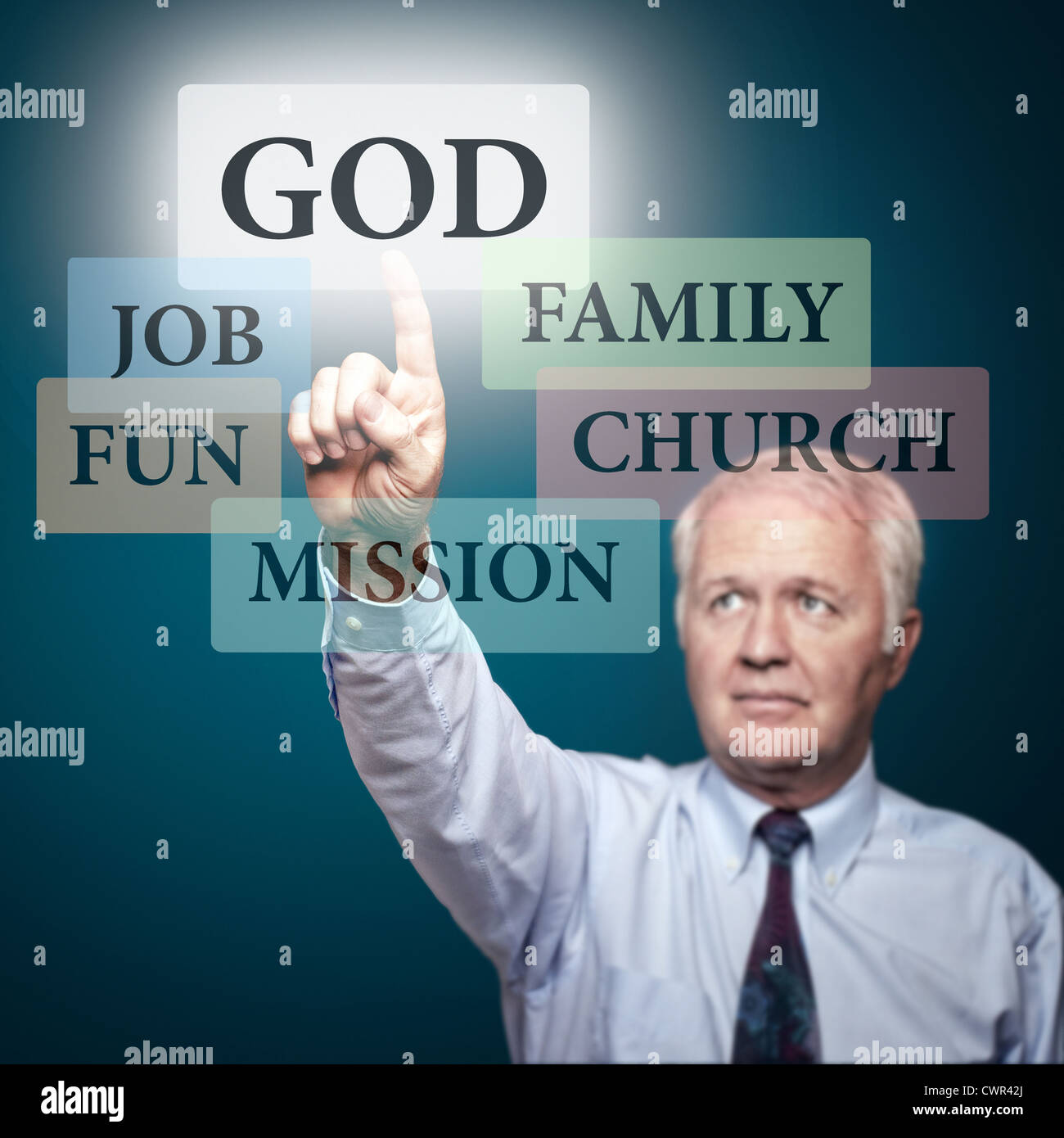 Spiritual priorities hi-res stock photography and images - Alamy