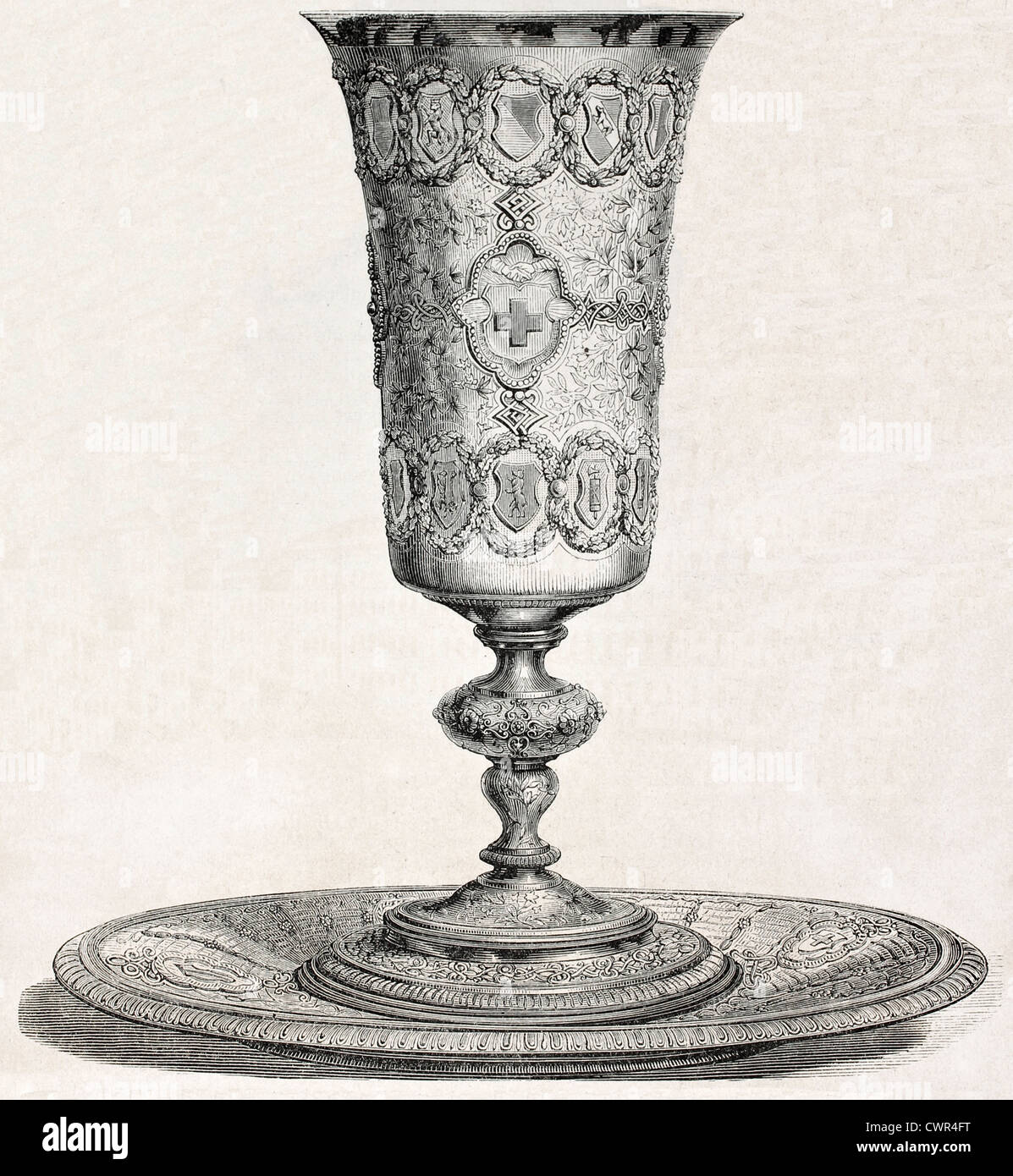 Gold cup ancient hi-res stock photography and images - Alamy