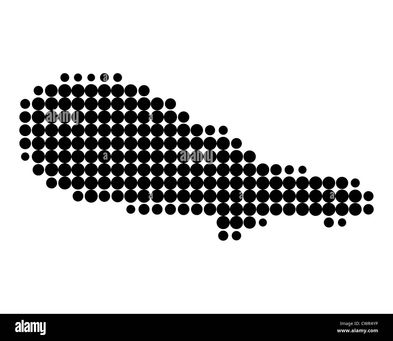 Map of Pico Stock Photo - Alamy