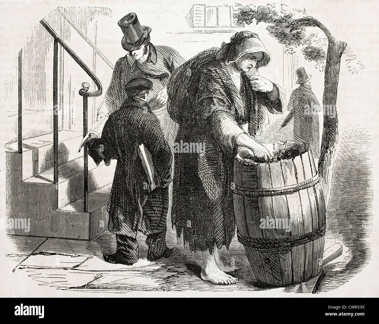 Rag merchant in New York Stock Photo - Alamy