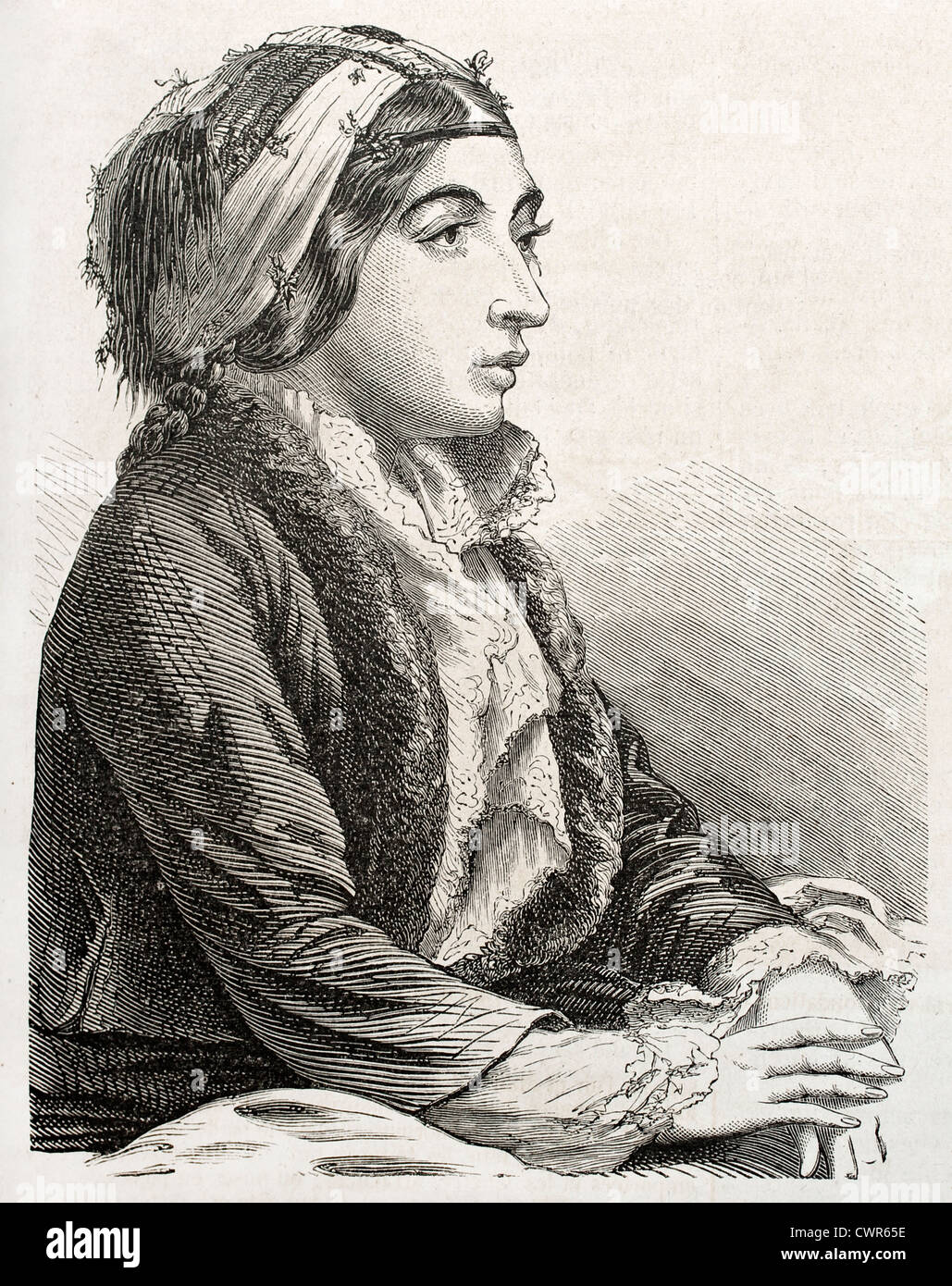 Turkish female face hi-res stock photography and images - Alamy