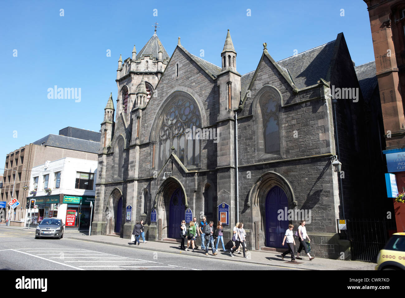 inverness east church highland scotland uk Stock Photo - Alamy