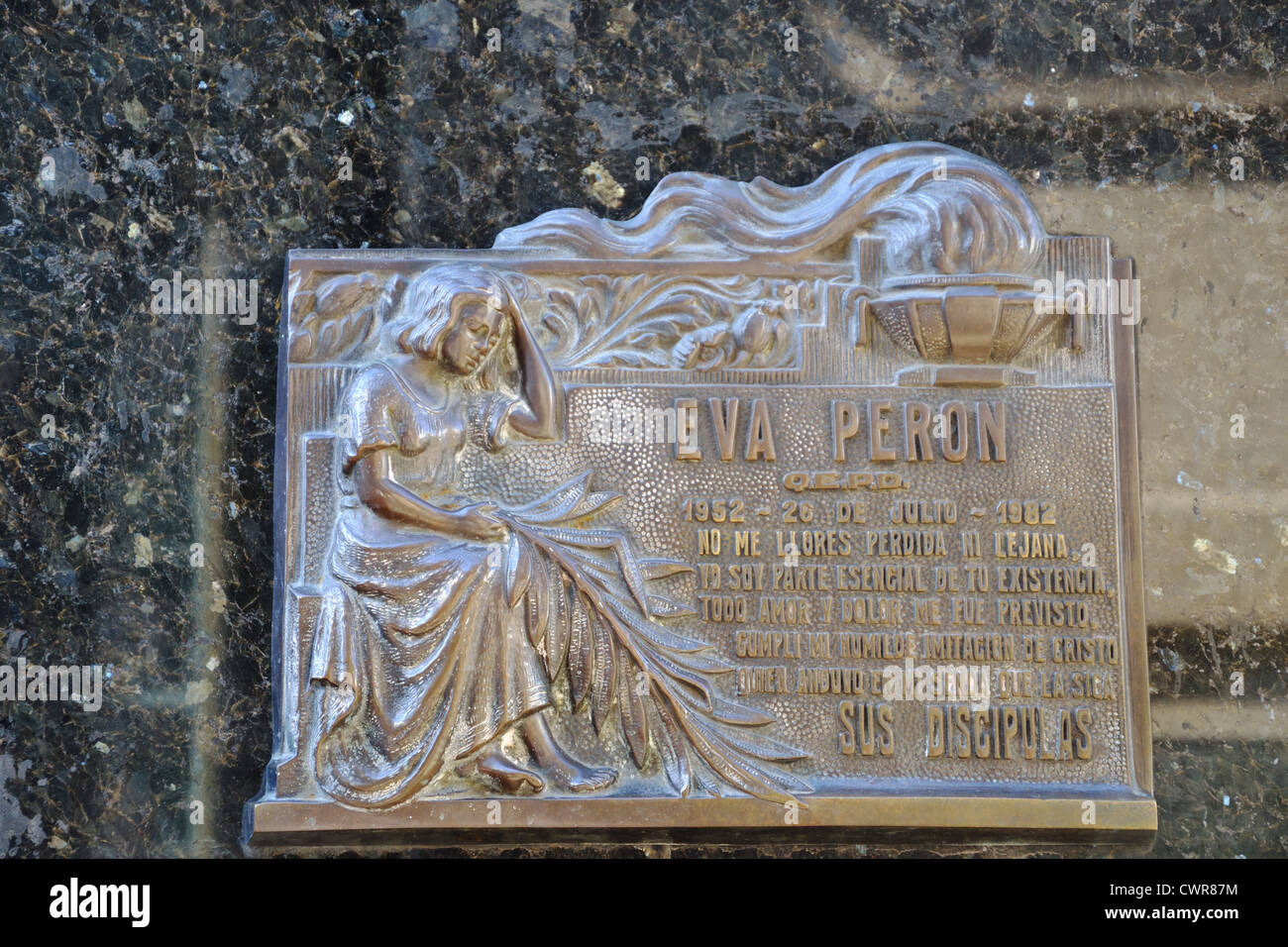 Tomb Of Eva Peron High Resolution Stock Photography and Images - Alamy