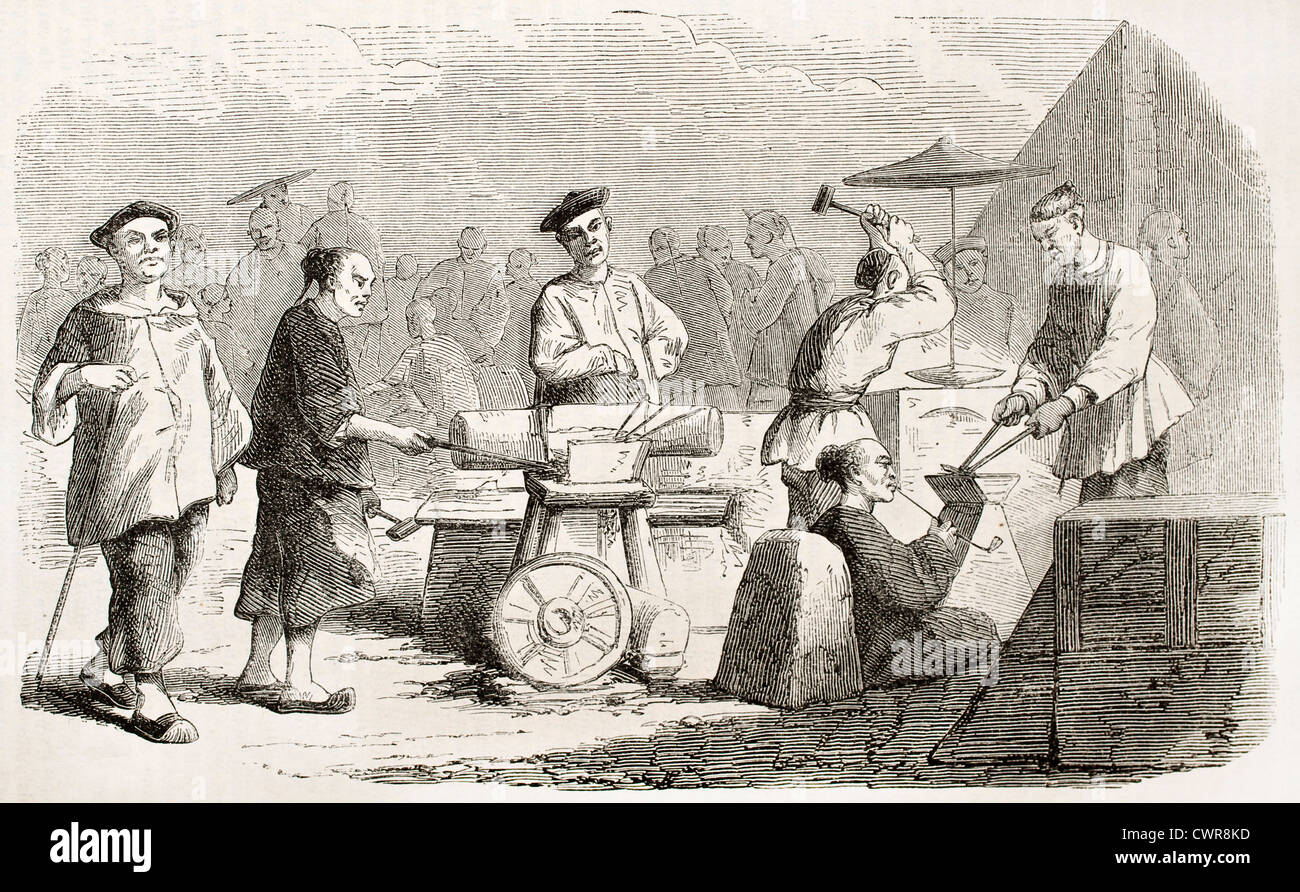 Iron tools chinese hi-res stock photography and images - Alamy