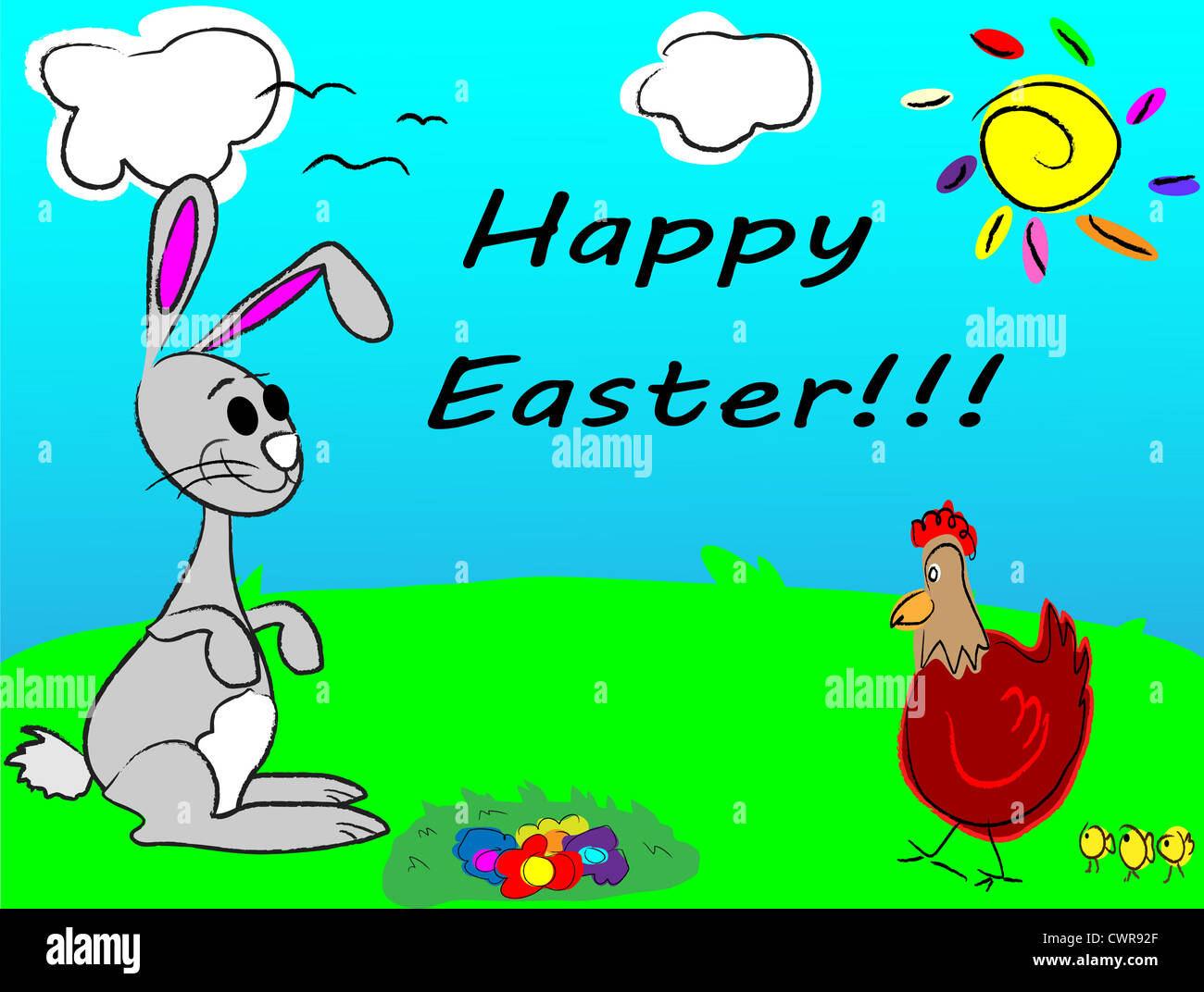 easter rabbit bunny Stock Photo - Alamy