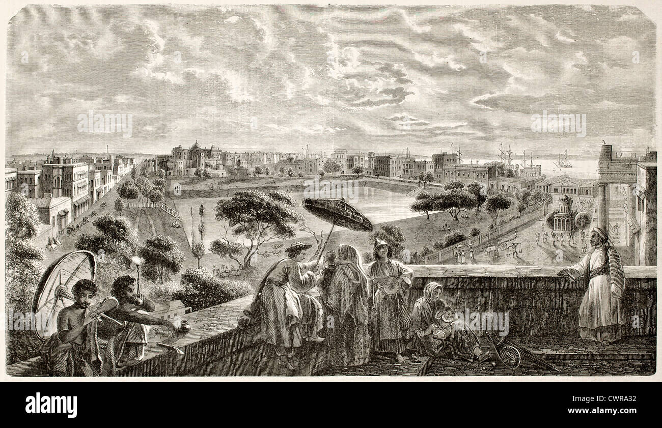 Kolkata illustration hi-res stock photography and images - Alamy