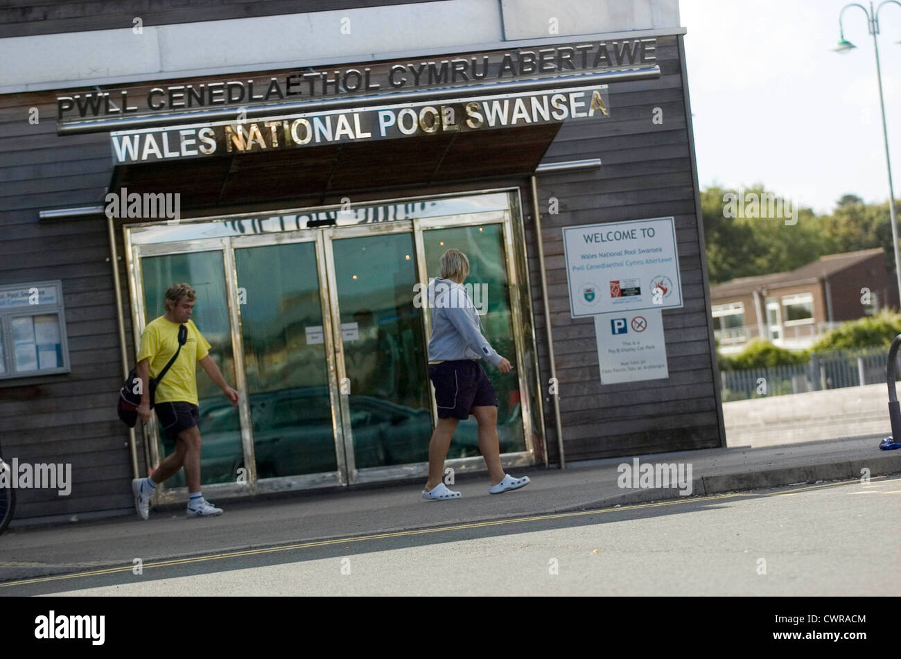 Wales National Swimming Pool in Swansea Stock Photo - Alamy