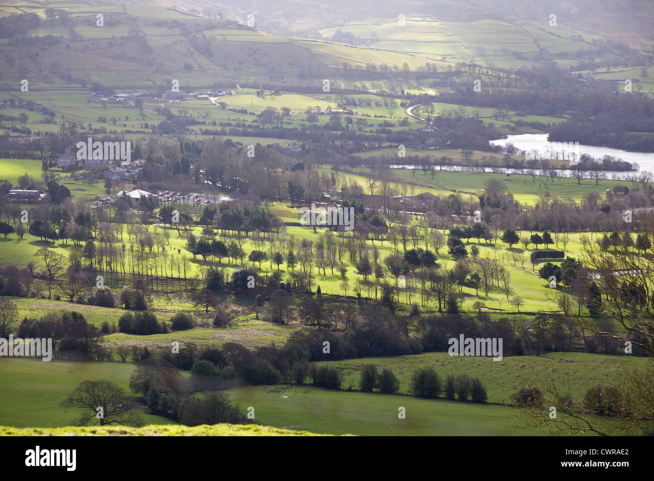 View from Eccles Pike in the Peak District Stock Photo - Alamy